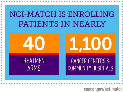 NCI-MATCH: More Labs, New Arms, Initial Findings - NCI