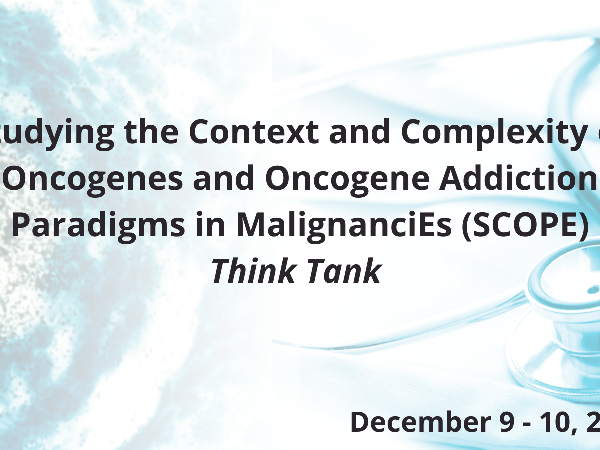 NCI SCOPE Think Tank - NCI